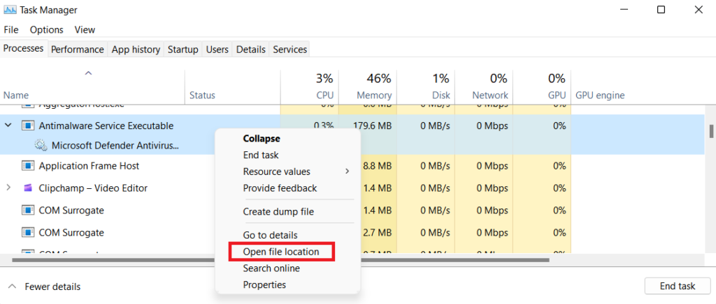 Antimalware Service Executable High CPU Usage & Memory Issue – Gridinsoft Blog