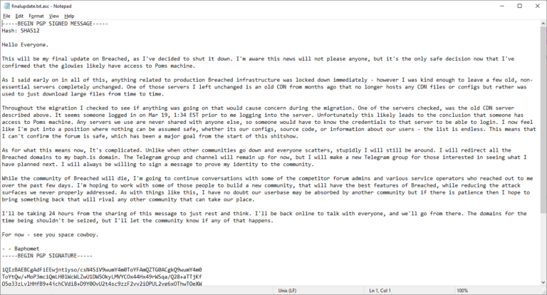 BreachForums Is Back Online, Led by ShinyHunters – Blogs