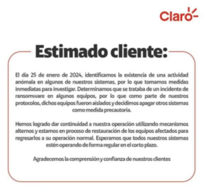 Claro Company Hit by Trigona Ransomware – Gridinsoft Blogs