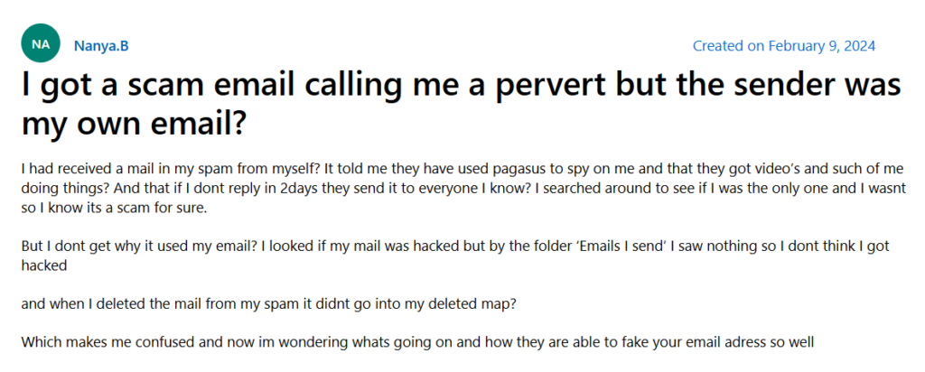 Hello Perv Email Scam Explained & Revealed – Gridinsoft Blogs