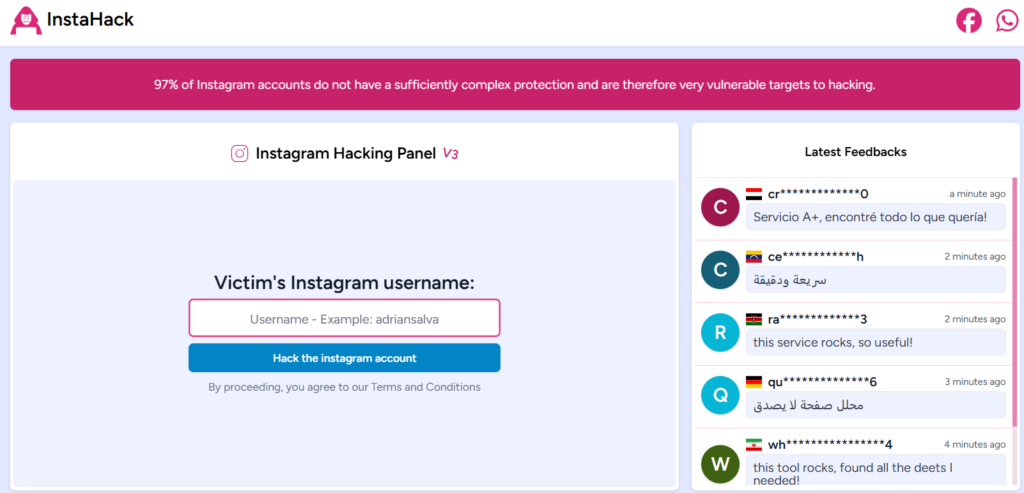 Fake Instagram Hacking Services On The Rise – Gridinsoft Blog