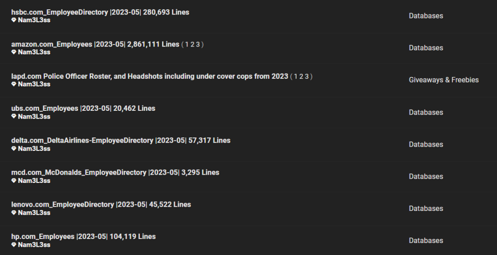 Hacker Leaks Corporate Data Stolen in 2023 MOVEit Breaches