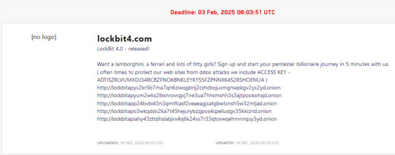Lockbit 4.0 Released, With New Infrastructure and Features