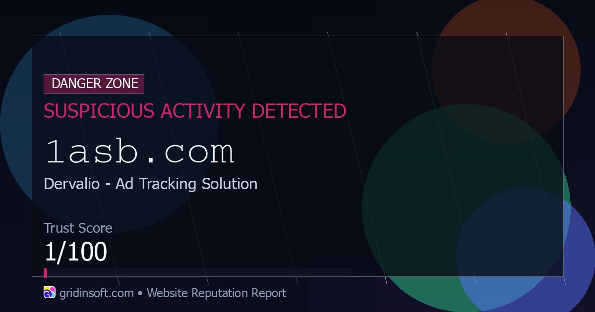 1asb.com Scam Check: Blacklist Warning (1/100 Trust Score)