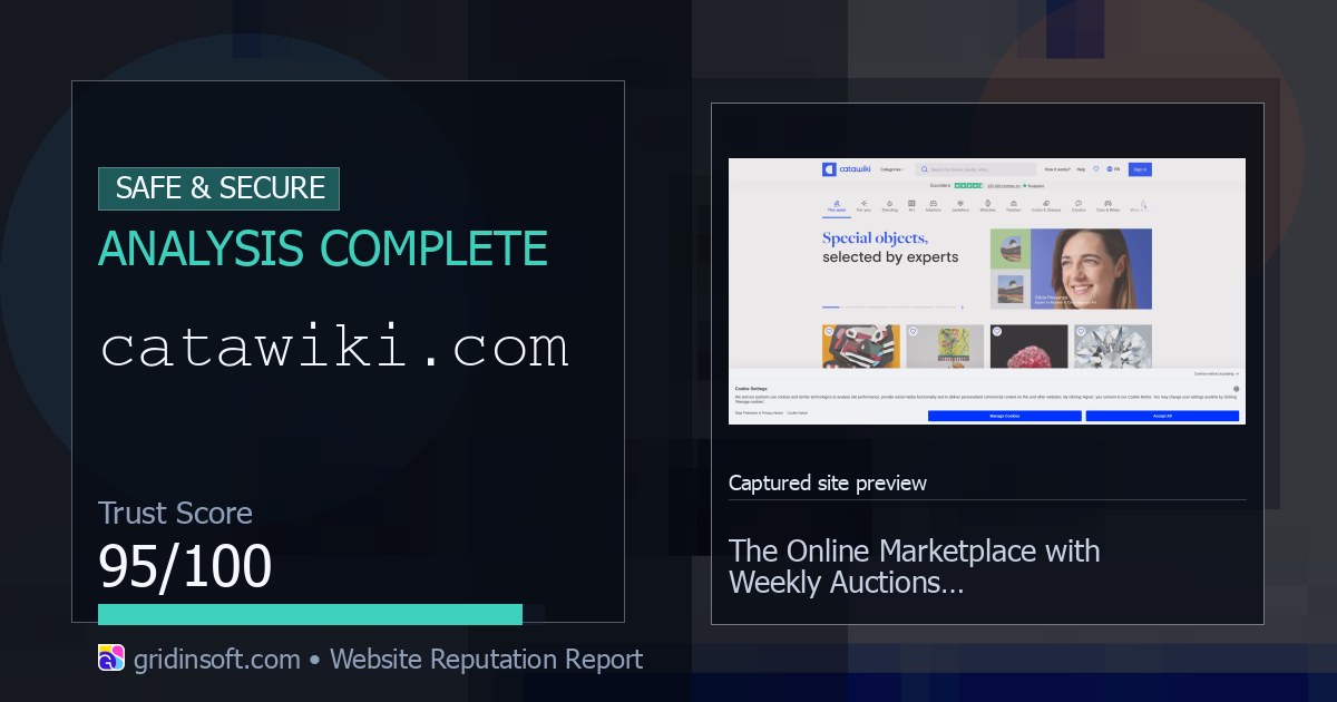 Catawiki.com – Safe or Scam? (95/100 Trust Score)