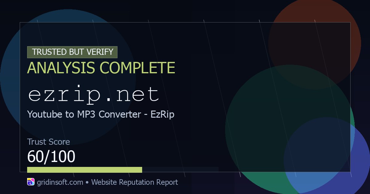 Ezrip.net New Domain Warning (36/100 Trust Score)