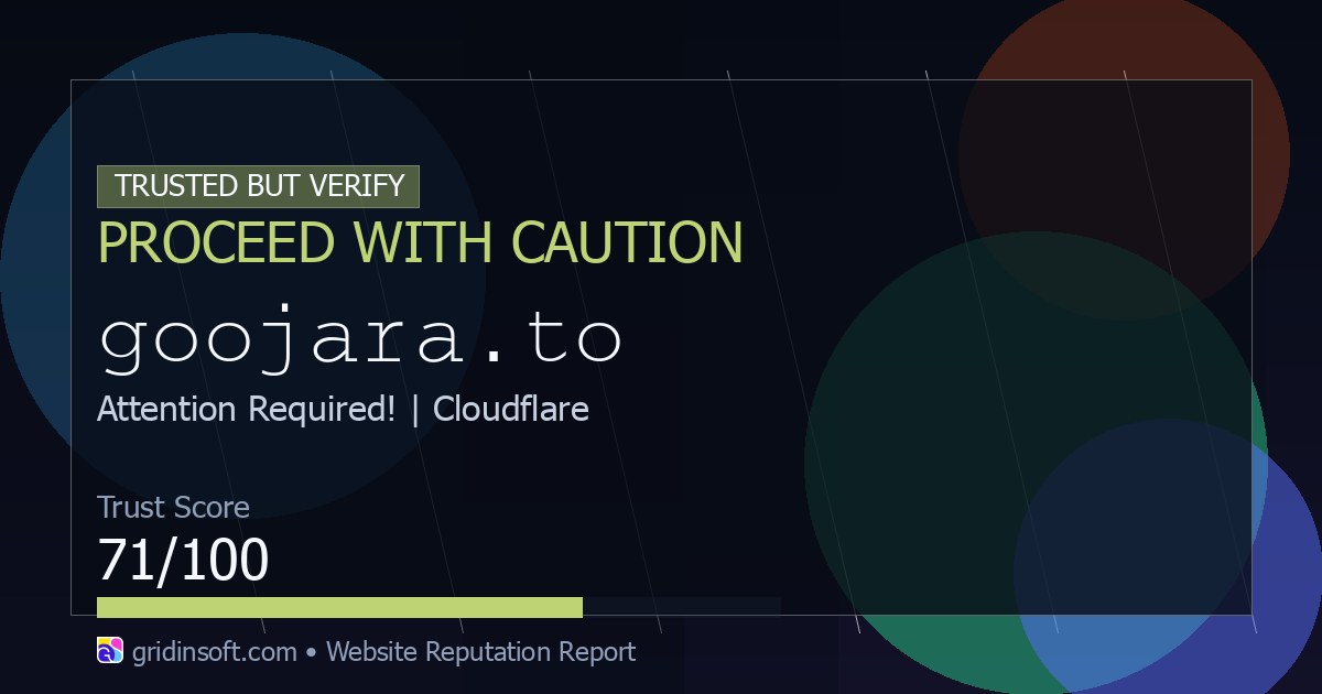Goojara.to Review: Safe or Legit? (71/100 Trust Score)