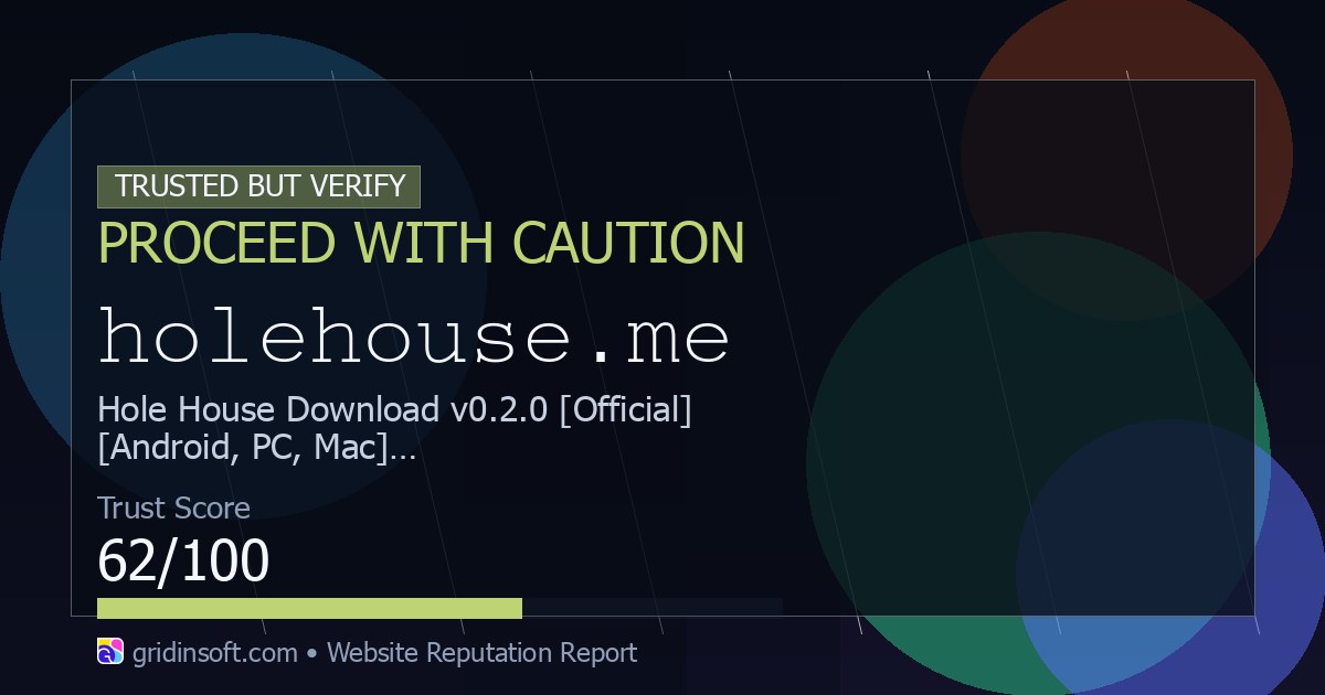 Holehouse.me Gaming Site Review (62/100 Trust Score)
