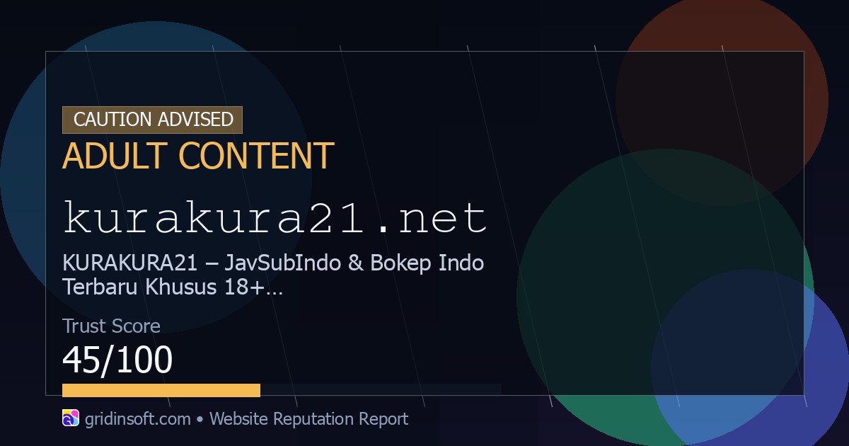 Kurakura21.net Review: Adult content (45/100 Trust Score)