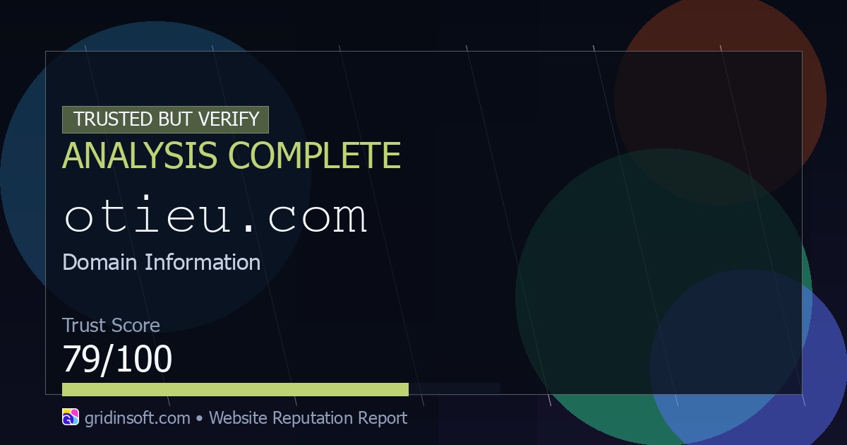 Otieu.com Review: Safe or Legit? (79/100 Trust Score)