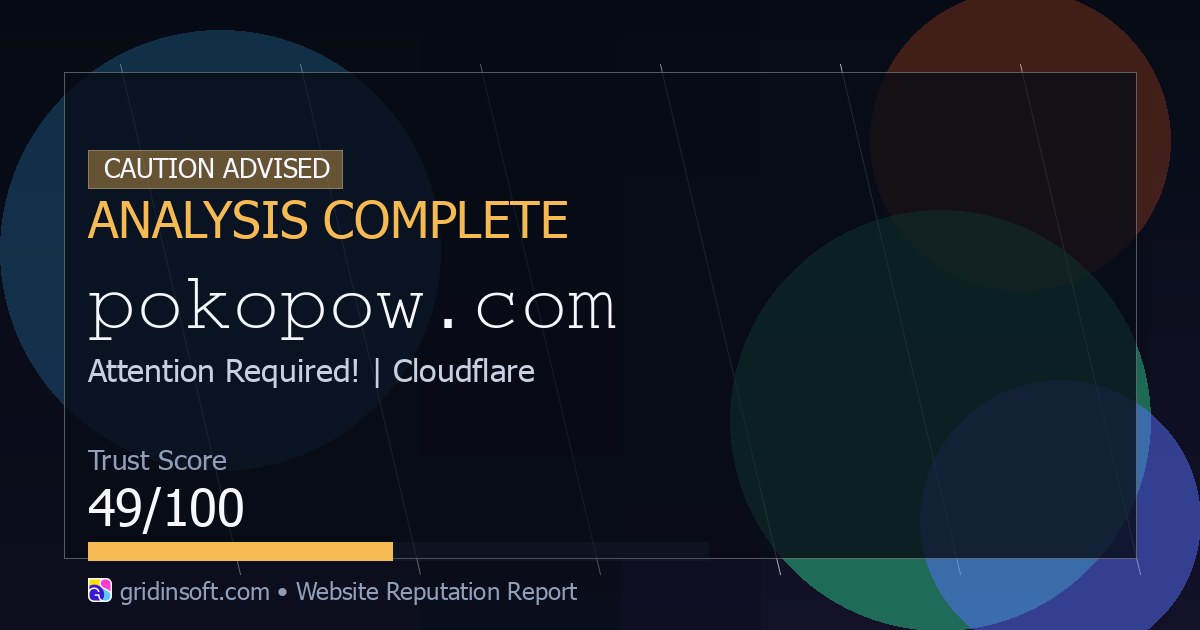 Pokopow.com - Safe or Scam? (49/100 Trust Score)