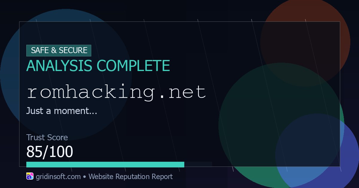 Romhacking.net Review: Safe or Legit? (79/100 Trust Score)