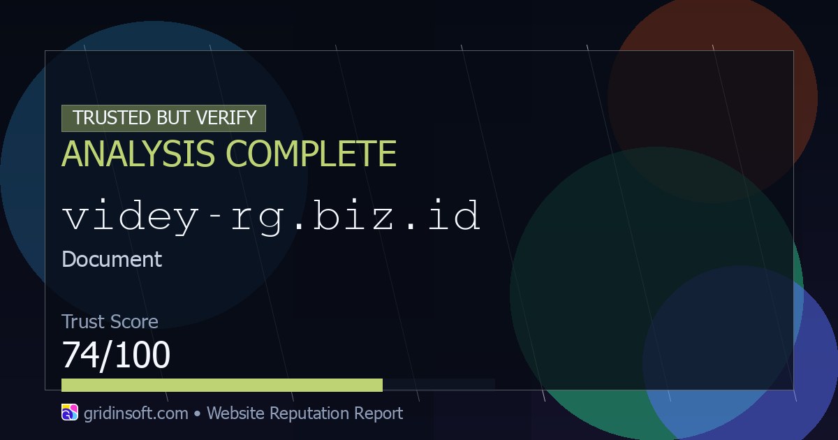 Videy Rgbizid Review Safe Or Legit 74100 Trust Score