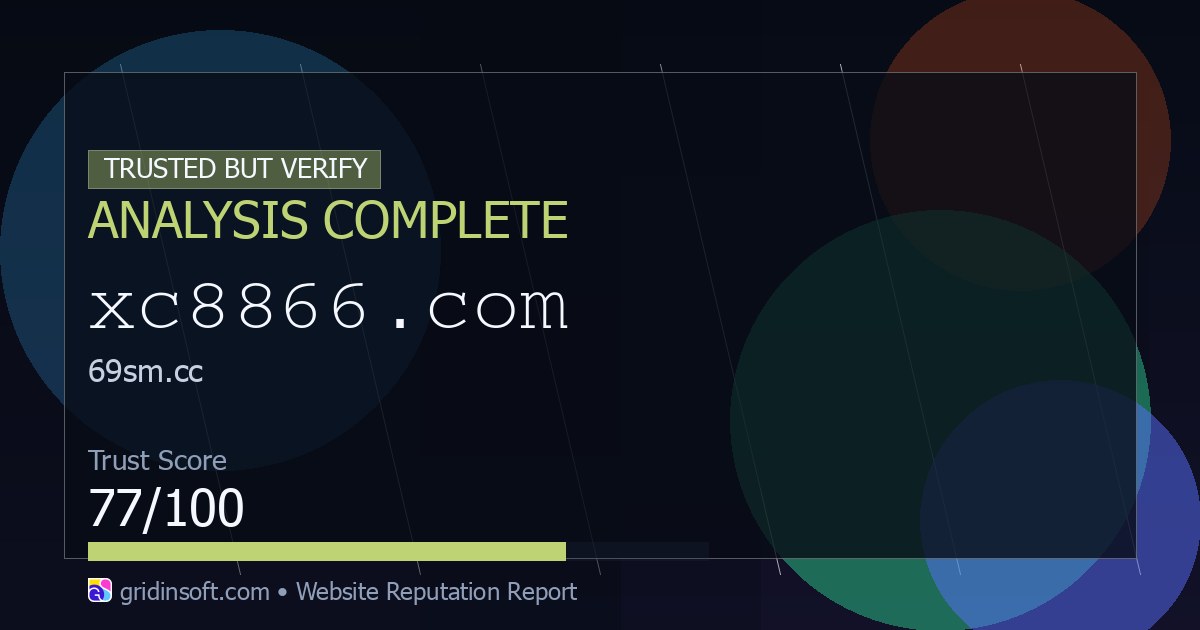 Xc8866.com Review: Is It Safe? (77/100 Trust Score)