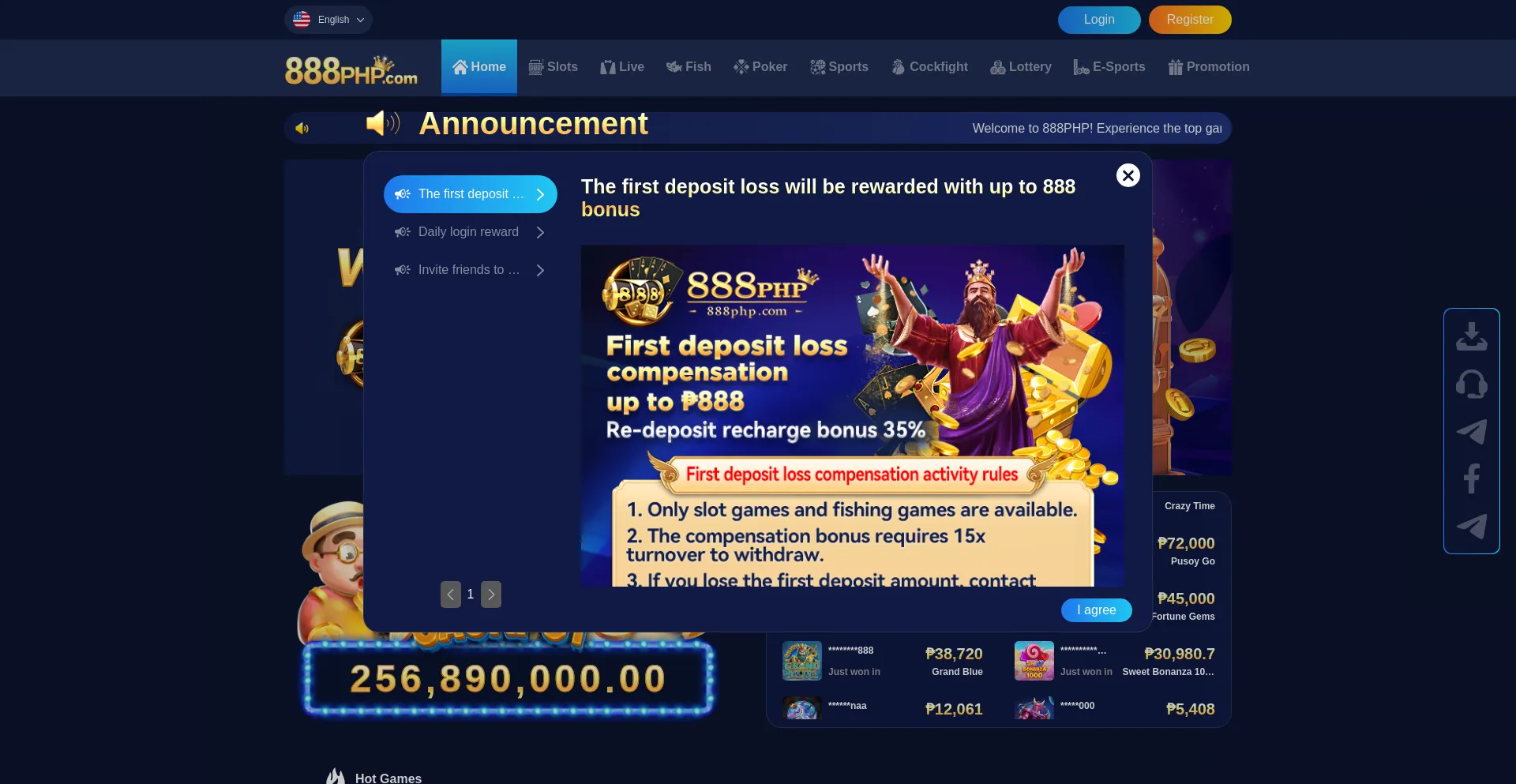 888php07.vip Review: Low Trust Online Casino, Trust Score 45/100