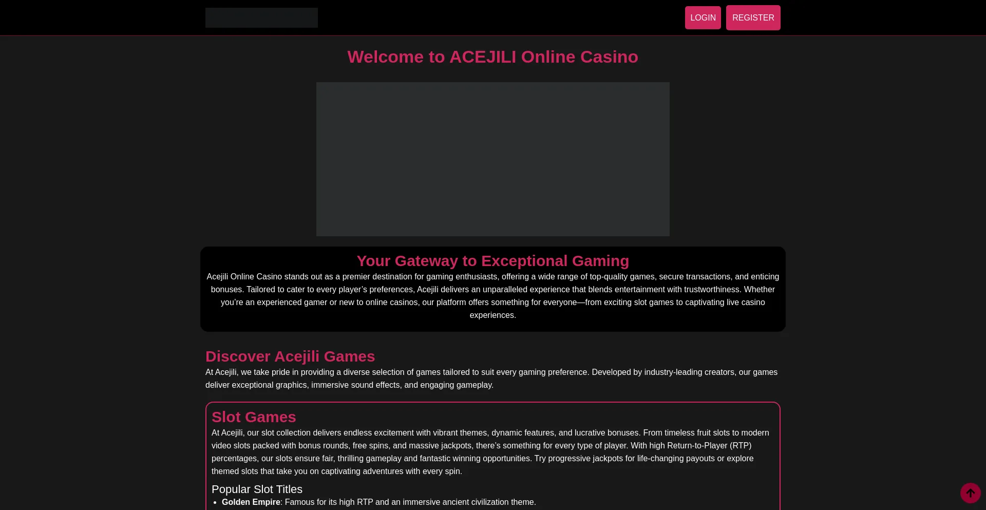 Acejili.org Reviews | Scam, Legit or Safe Check | Gridinsoft