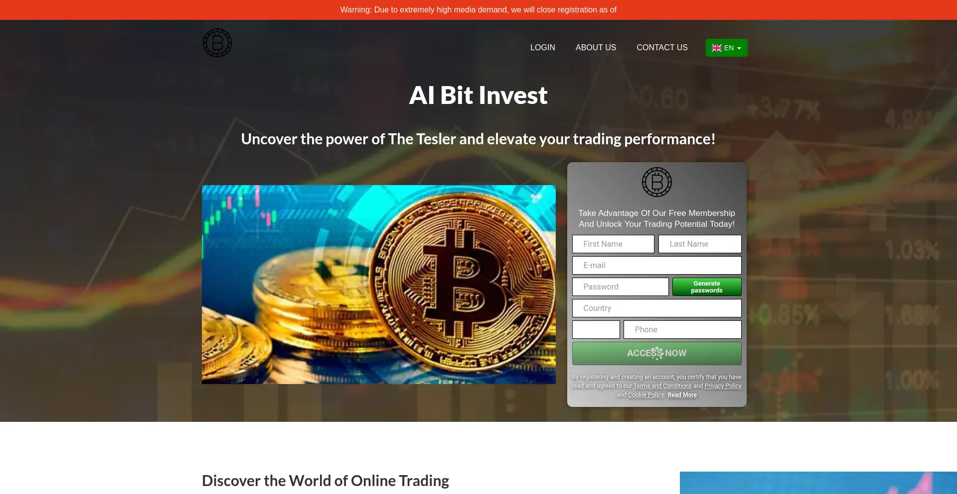 Ai-bit-invest-app.com Reviews: Check Scam or Safe? Low Trust 38/100