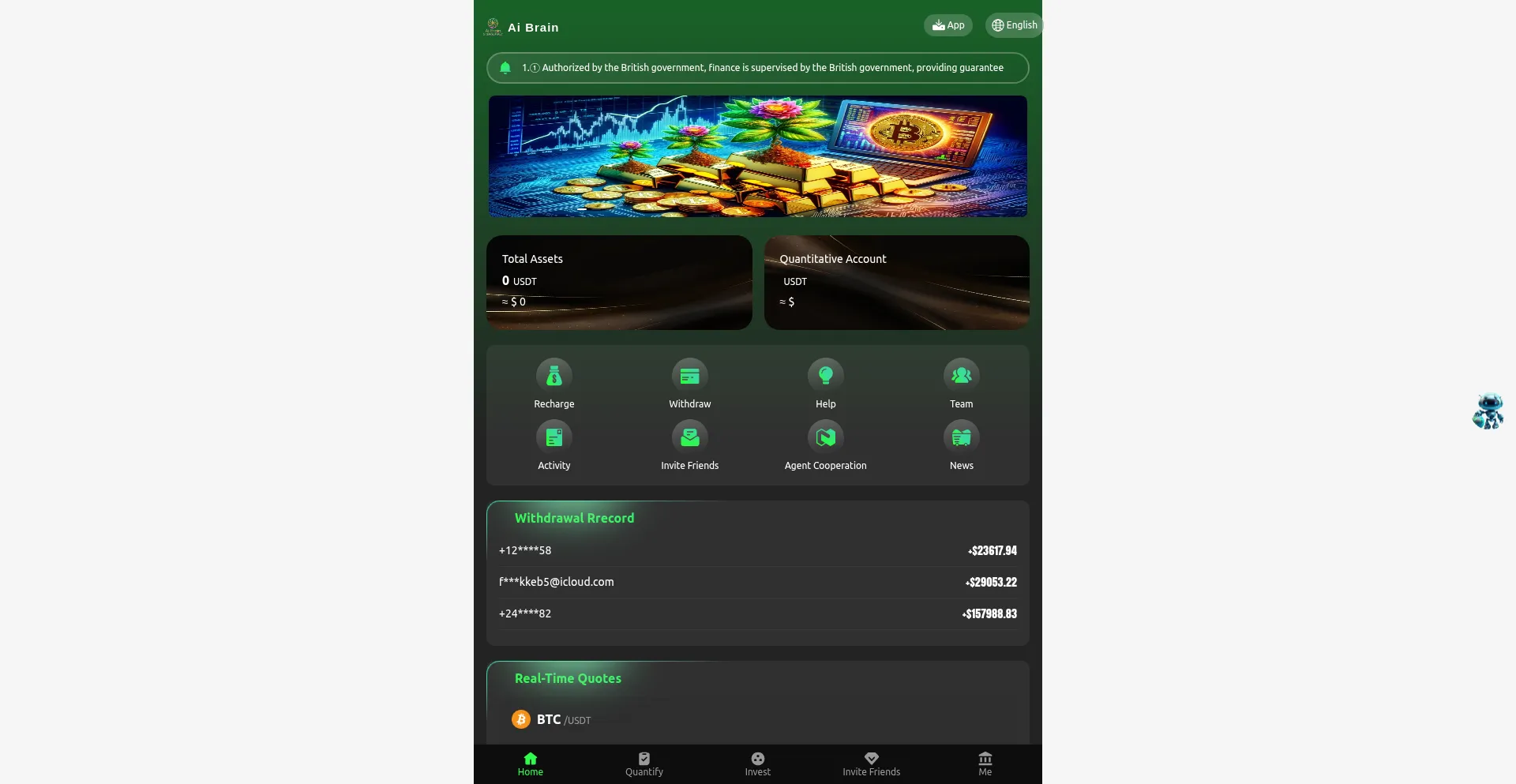 Aibrain.club Reviews | Scam, Legit or Safe Check | Gridinsoft