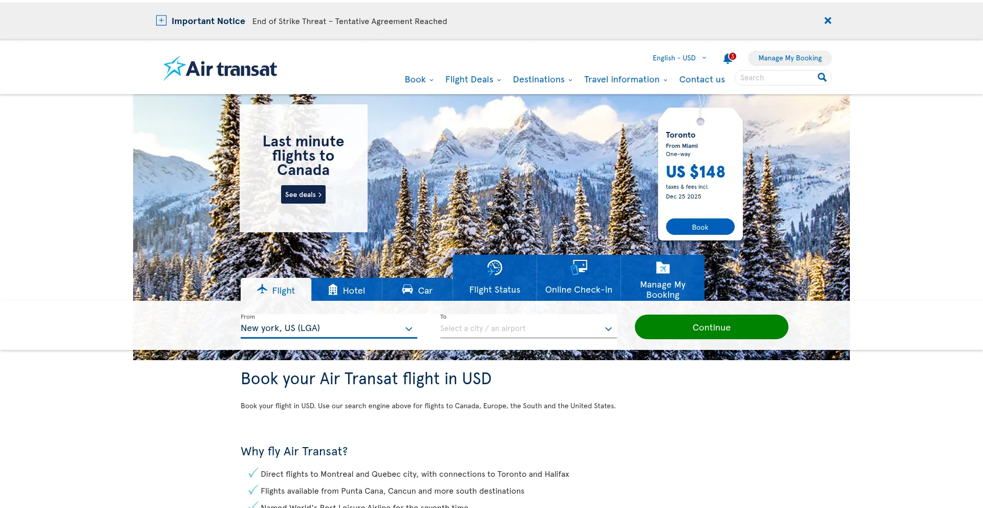 Airtransat.ca Reviews | Scam, Legit or Safe Check