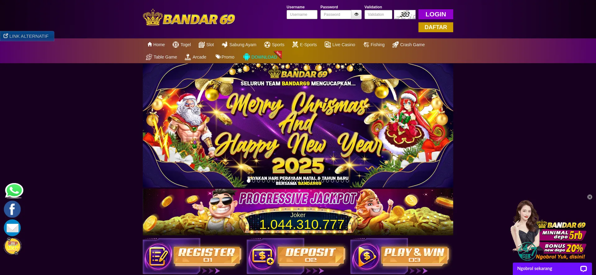Bandar69.website Reviews | Scam, Legit or Safe Check