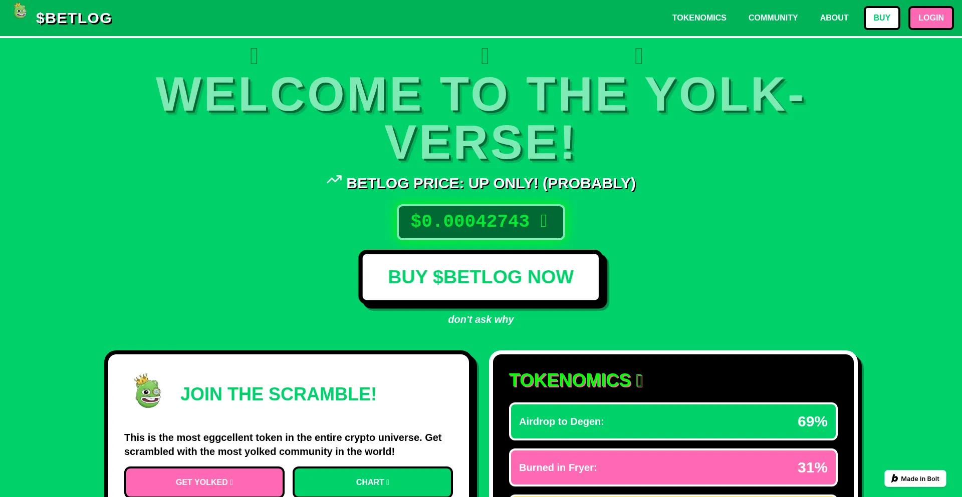 Betlog.bolt.host Review: Phishing, Trust Score 1/100