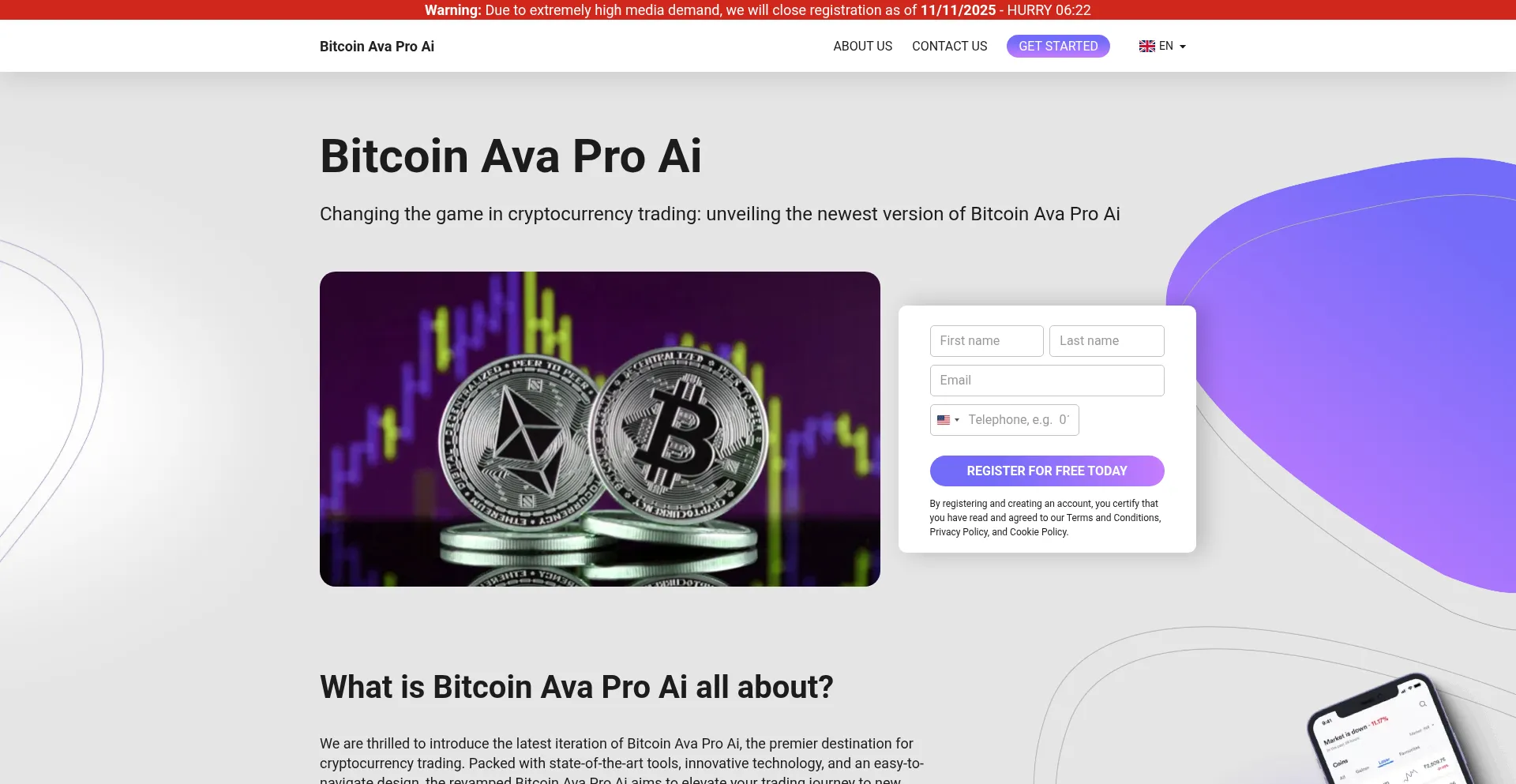 Bitcoinavaproai.ru Reviews: Check Scam or Safe? Very Low Trust 1/100