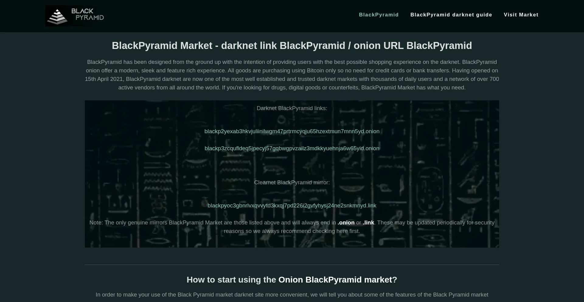 Blackpyramidmarket.com Reviews: Check Scam or Safe? Low Trust 39/100