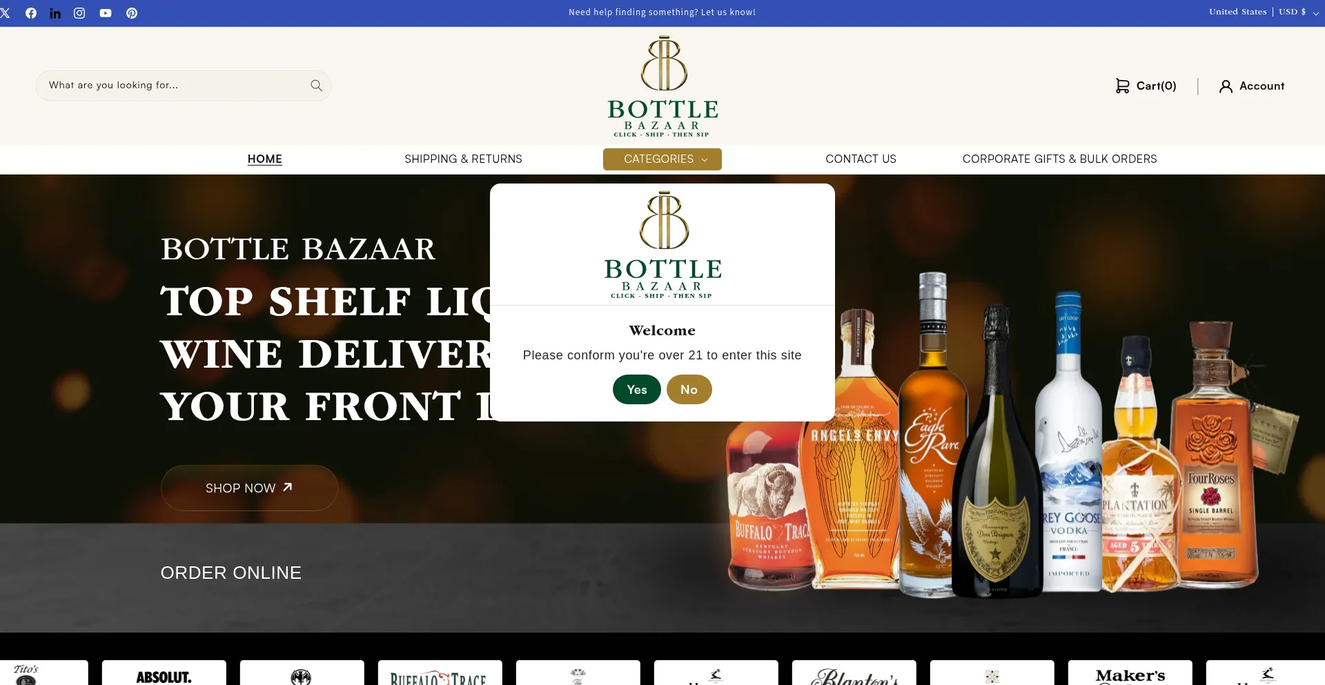 Bottle-bazaar.com Reviews | Scam, Legit or Safe Check