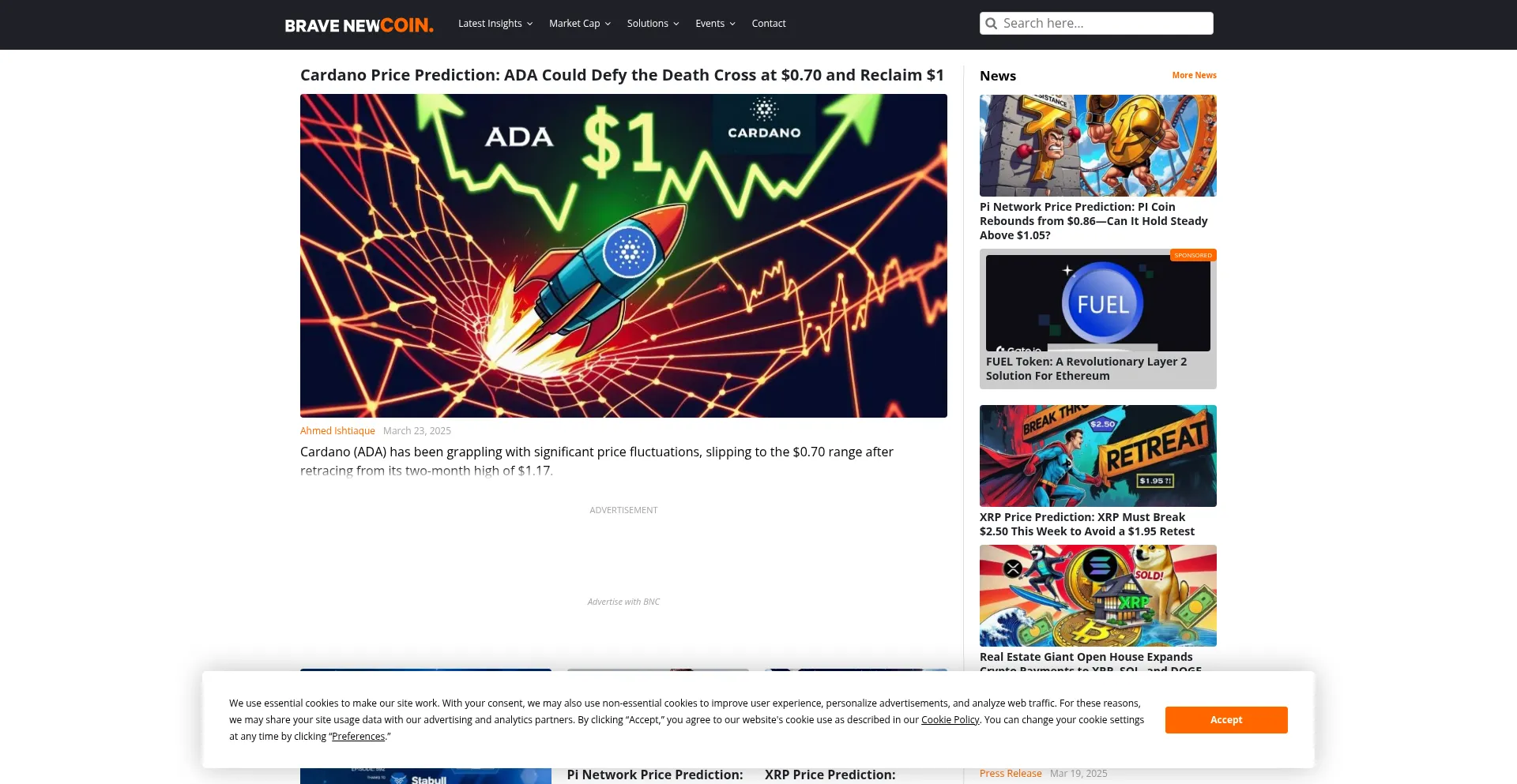 Bravenewcoin.com Reviews | Check if site is scam or legit