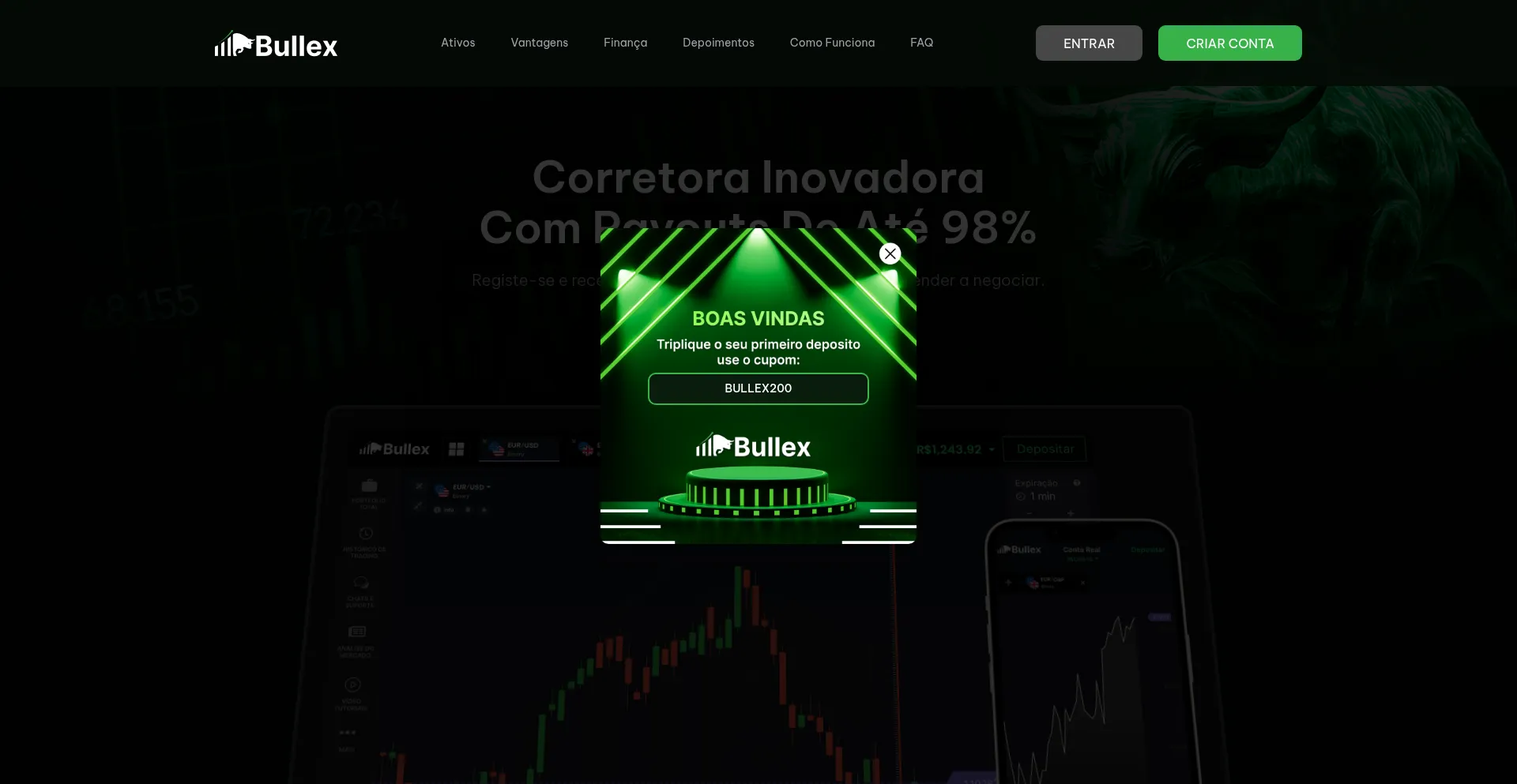 Bullex.com.br Reviews | Check if site is scam or legit