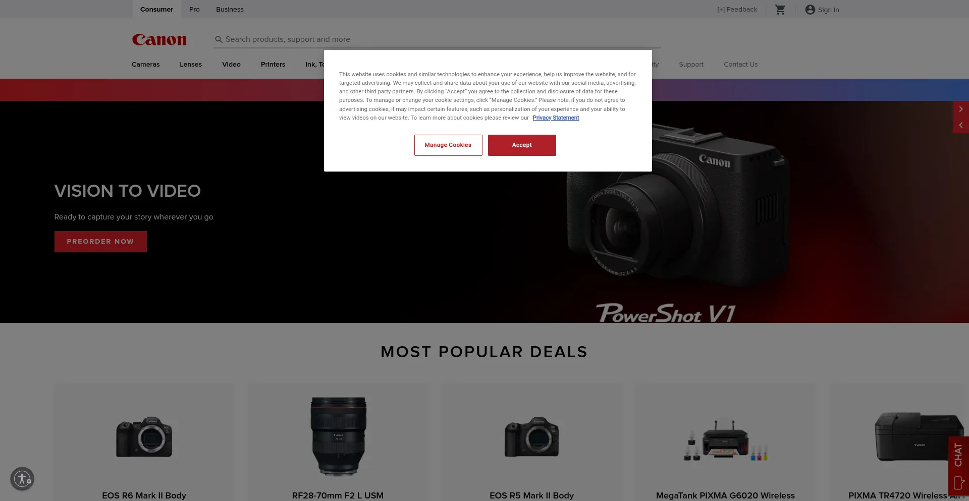 Canon.us Reviews | Check if site is scam or legit
