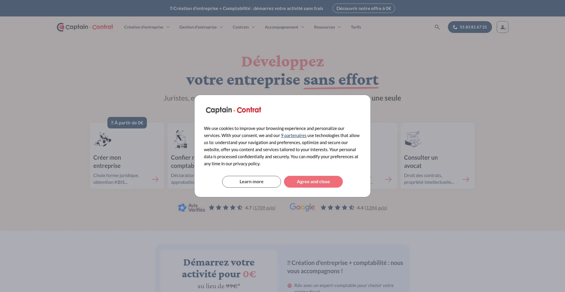 Captaincontrat.com Reviews | Scam, Legit or Safe Check