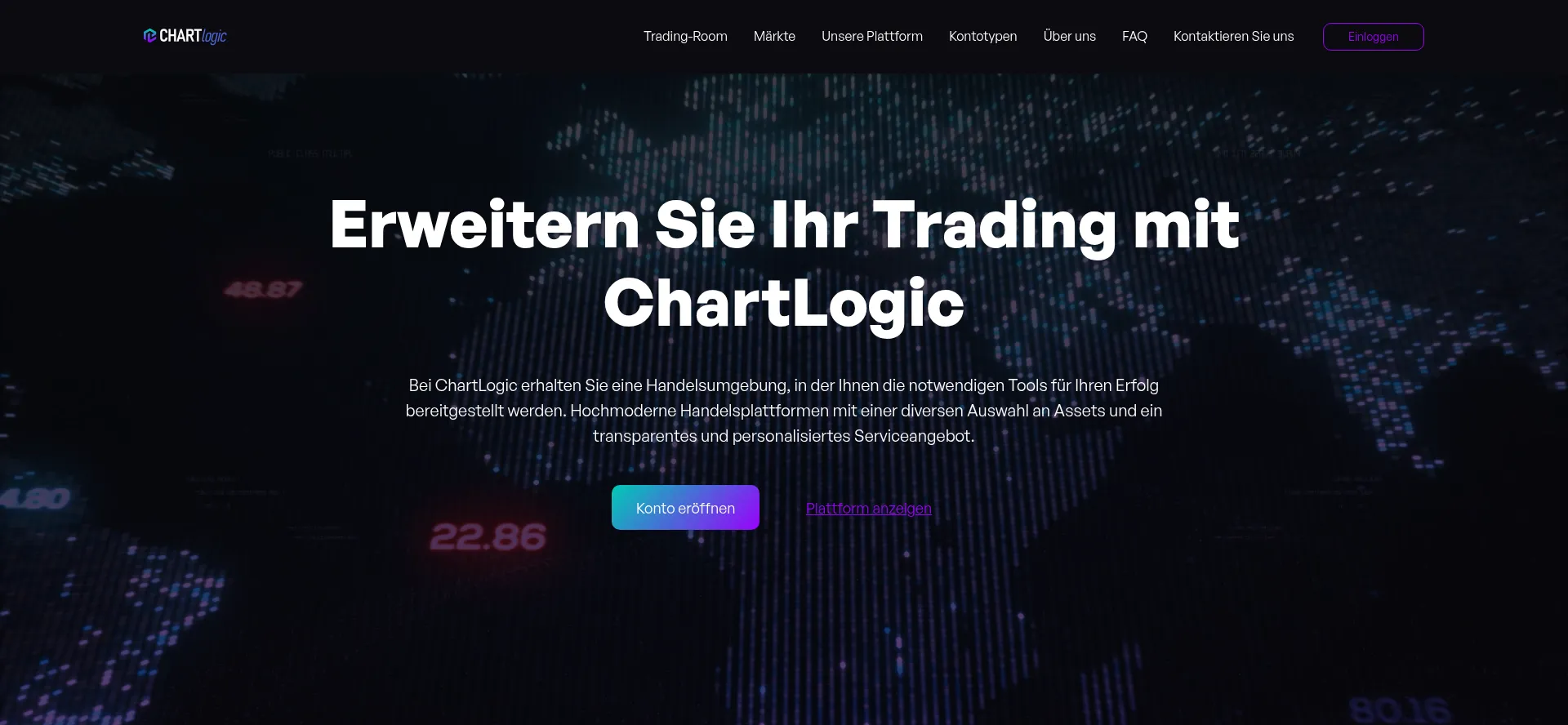 Chartlogic.de Reviews: Check Scam or Safe? Very Low Trust 18/100
