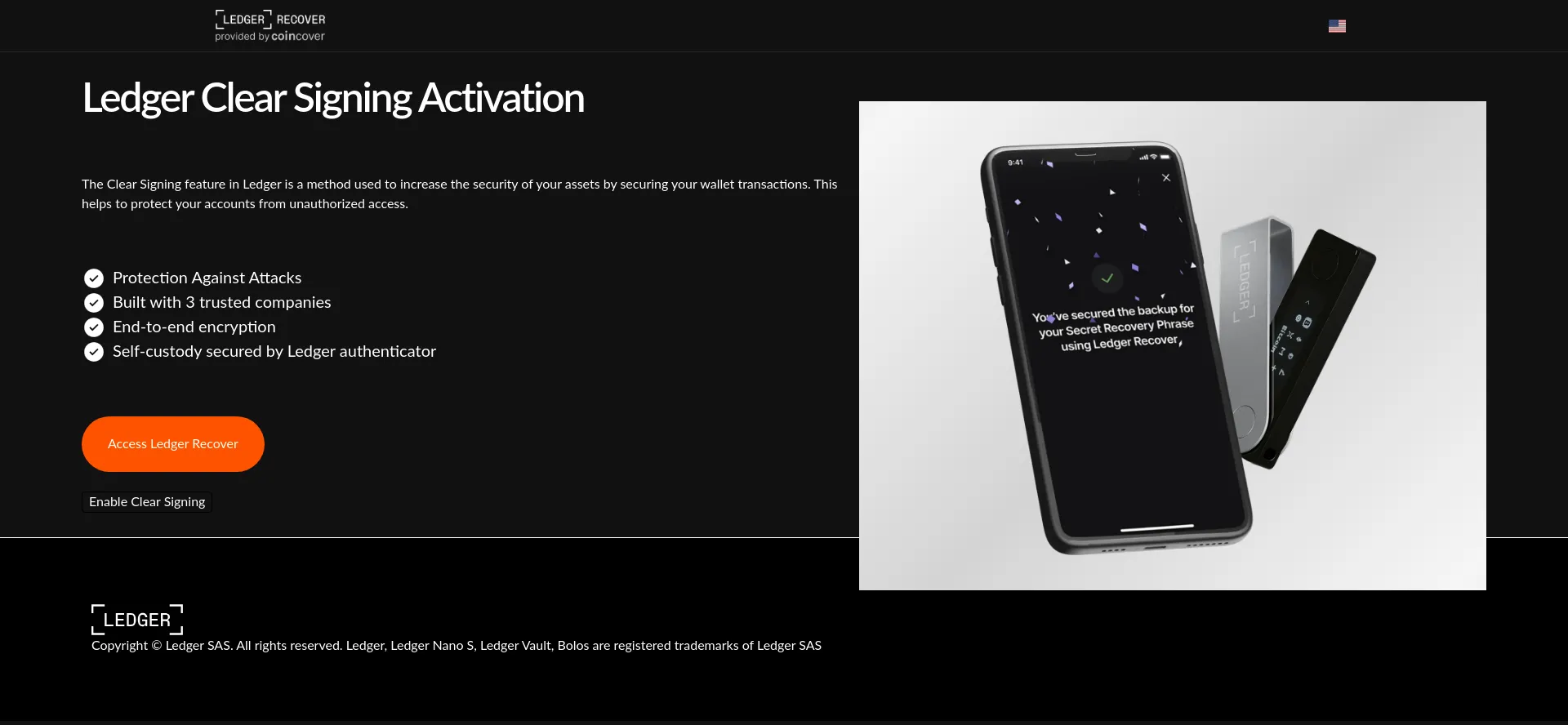 Clear-sign-ledger-activation.com Scam or Legit? Full Site Review
