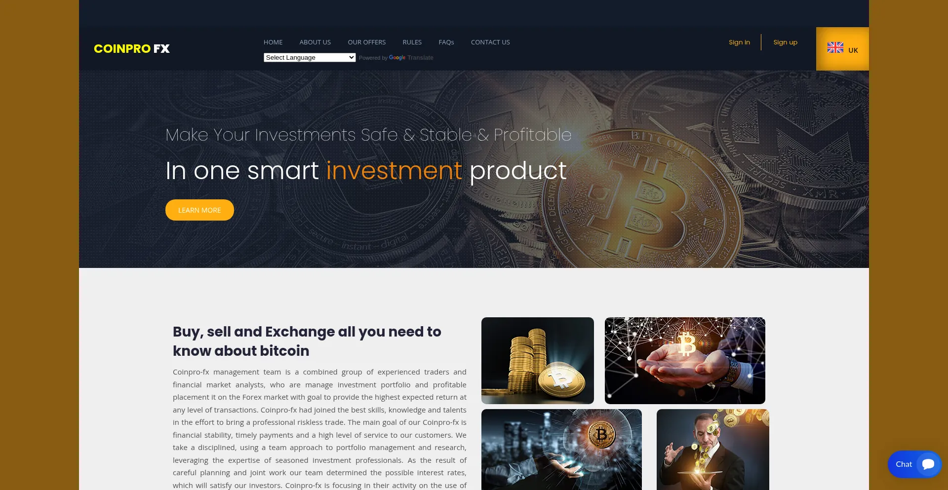 Coinpro-fx.org Reviews: Unsettled Website | Check if site is scam or legit