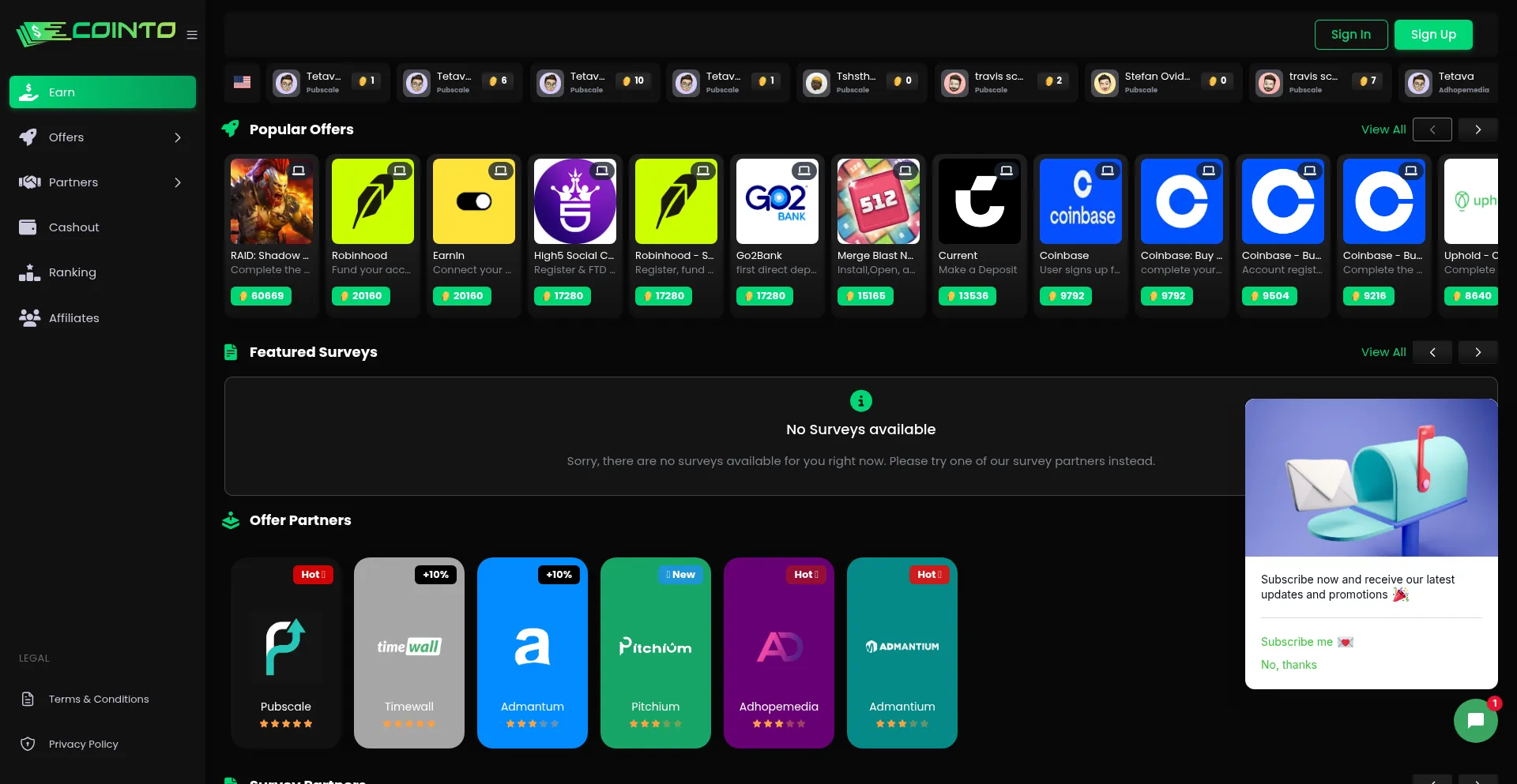 Cointo.co Review: Suspicious Website. Very low trust score: 18%