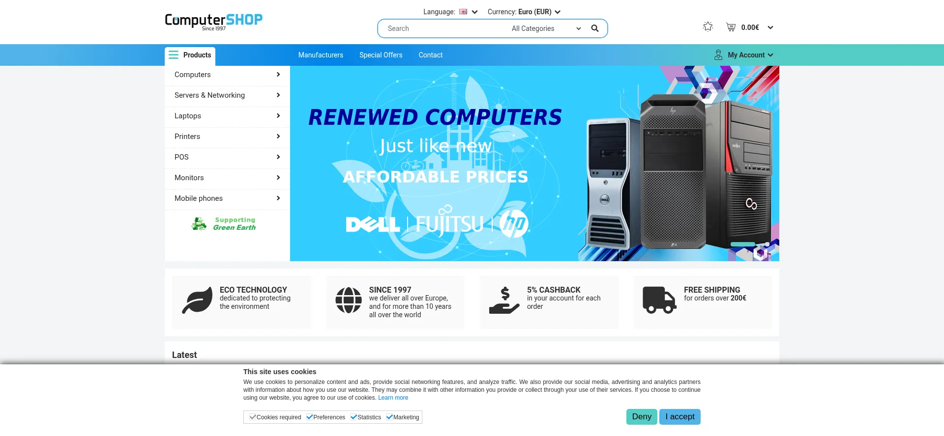 Computershop.eu Reviews | Scam, Legit or Safe Check