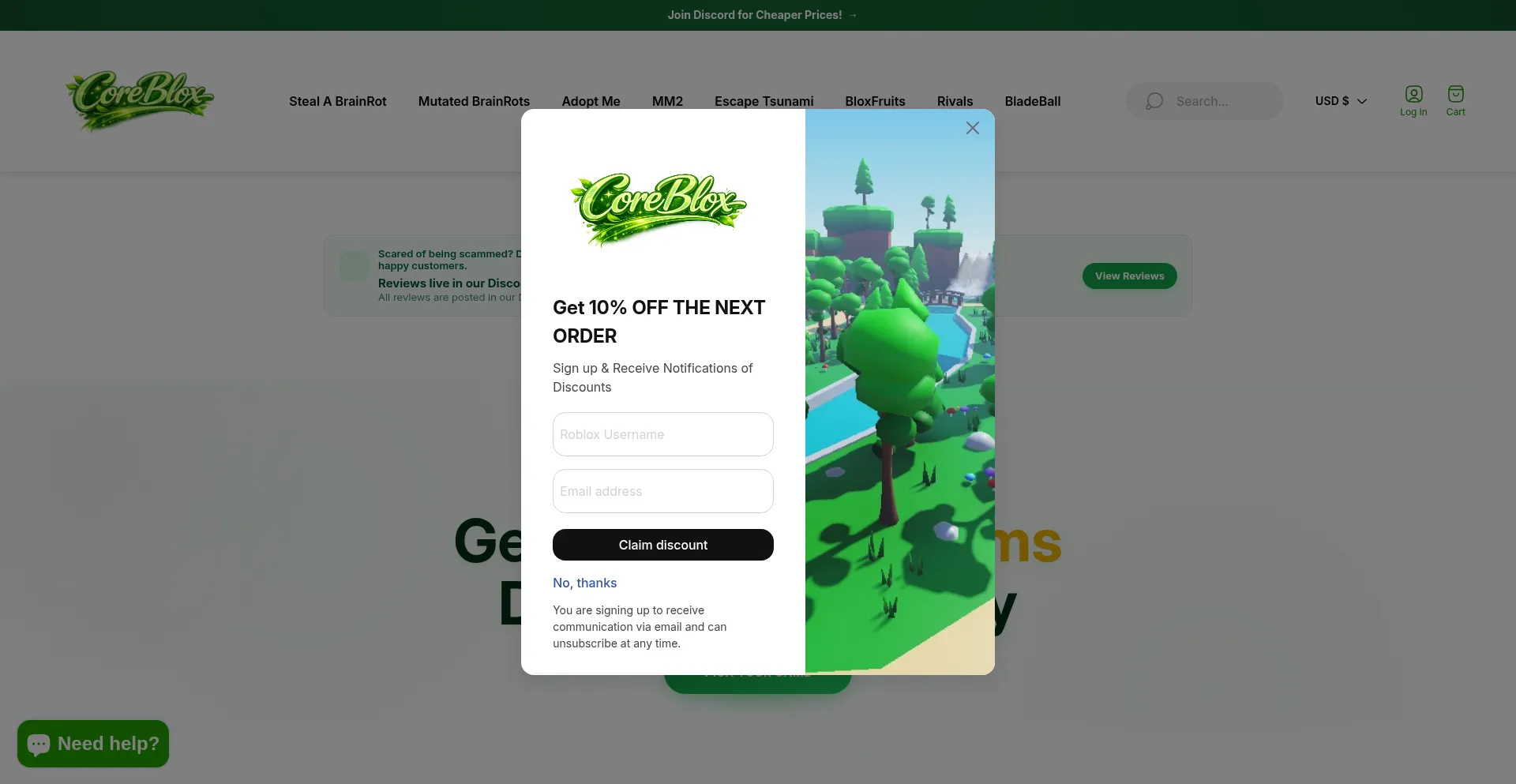Coreblox.store Reviews: Check Scam or Safe? Very Low Trust 1/100