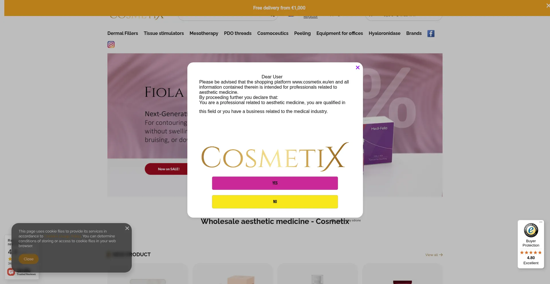 Cosmetix.eu Reviews | Scam, Legit or Safe Check