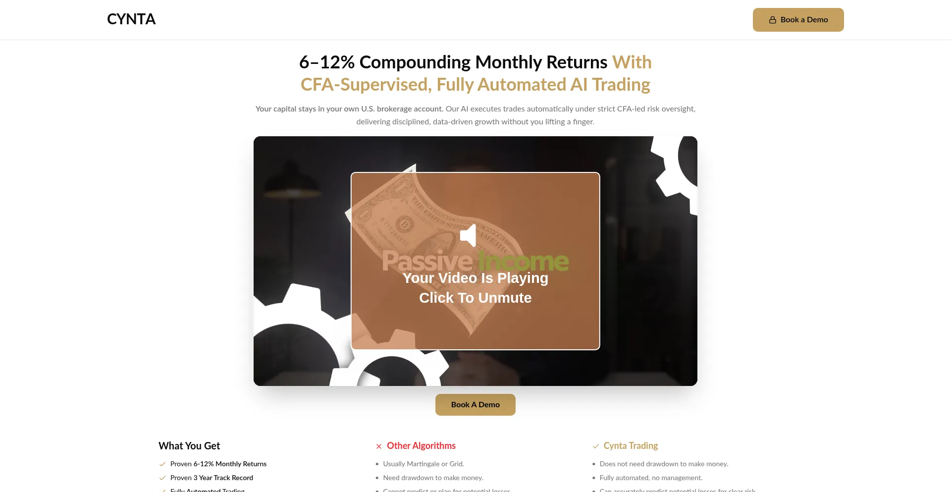 Cynta.ai Financial Service Review (67/100 Trust Score)
