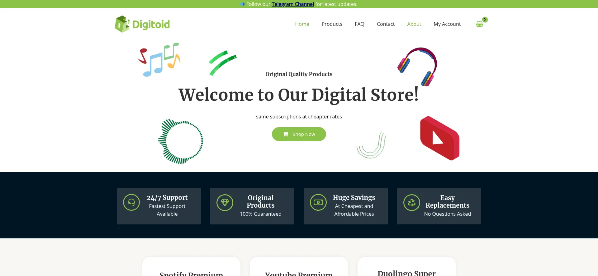 Digitoid.net Suspicious Shop Review. Dangerous trust score: 1%