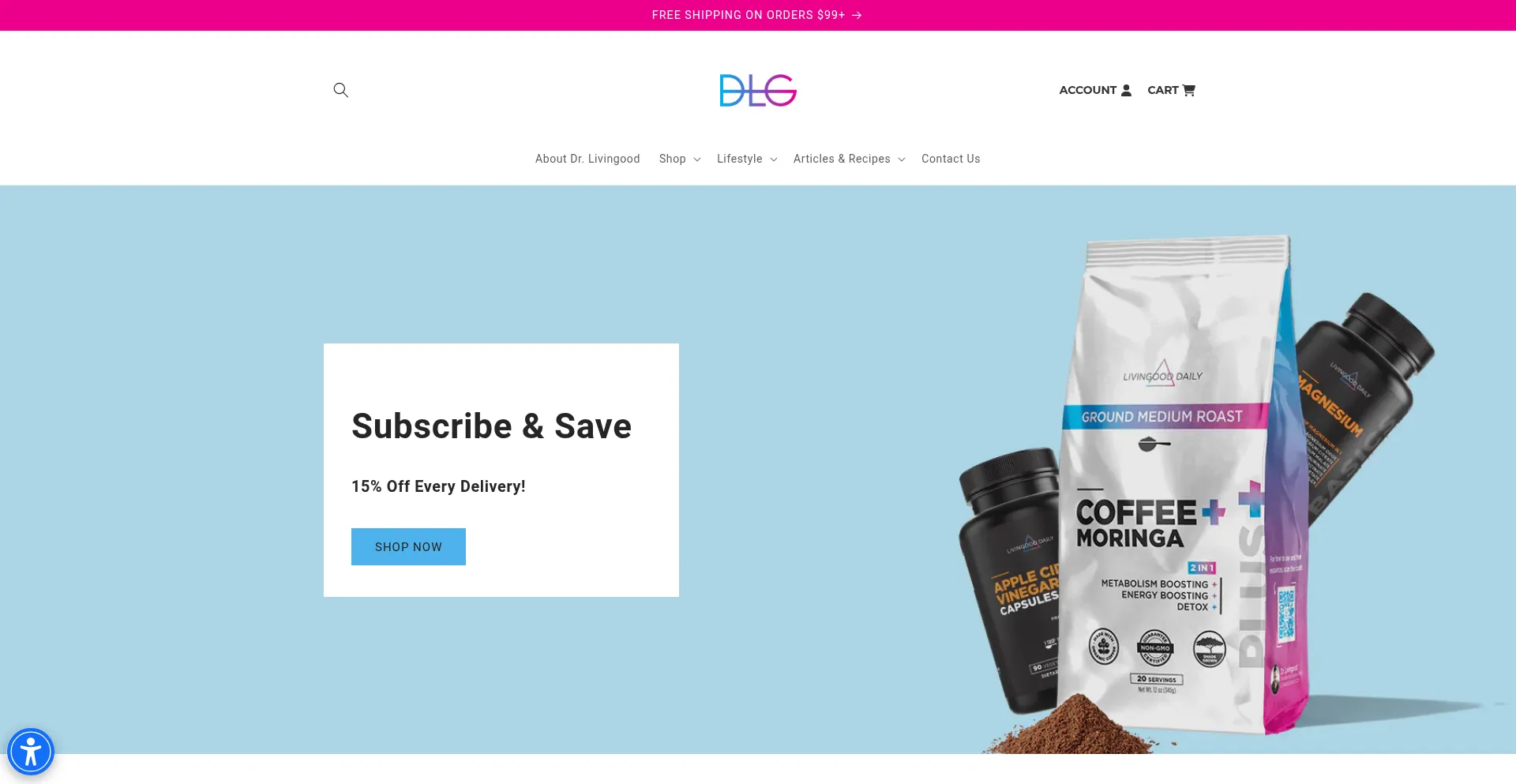 Drlivinggood.com Reviews | Check if site is scam or legit