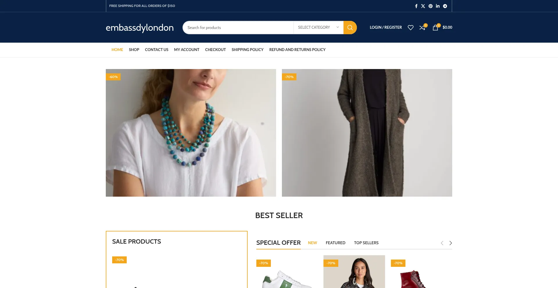 Embassdylondon.shop Reviews: Suspicious Website | Check if site is scam or legit