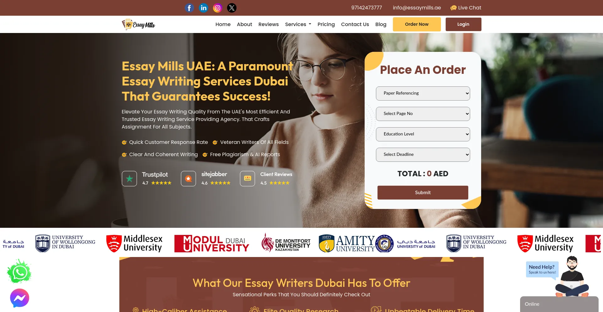 Essaymills.ae Reviews | Check if site is scam or legit