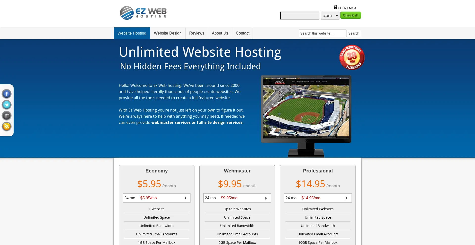Ez-web-hosting.com Reviews | Check if site is scam or legit
