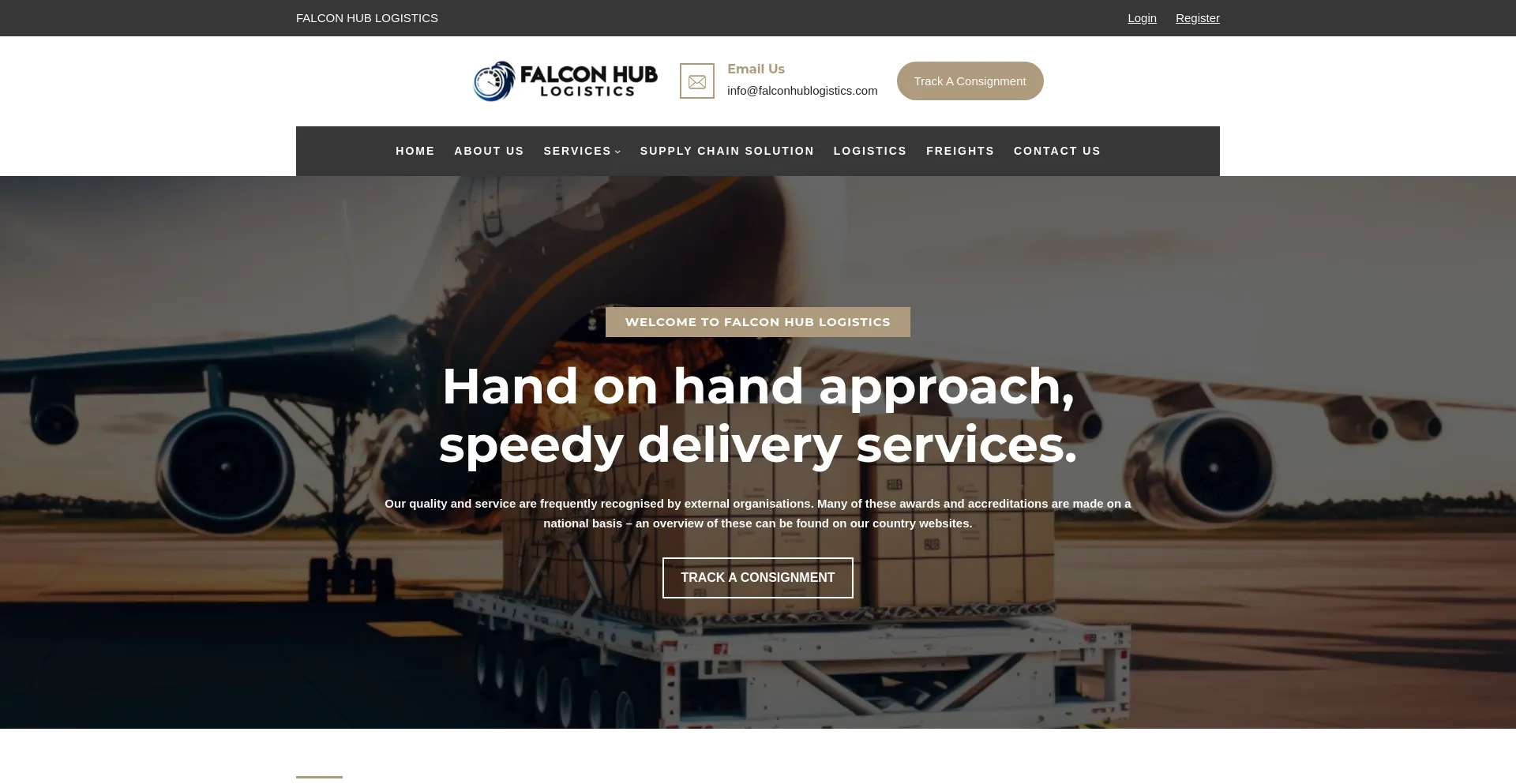 Falconhublogistics.com Reviews: Suspicious Website | Check if site is ...