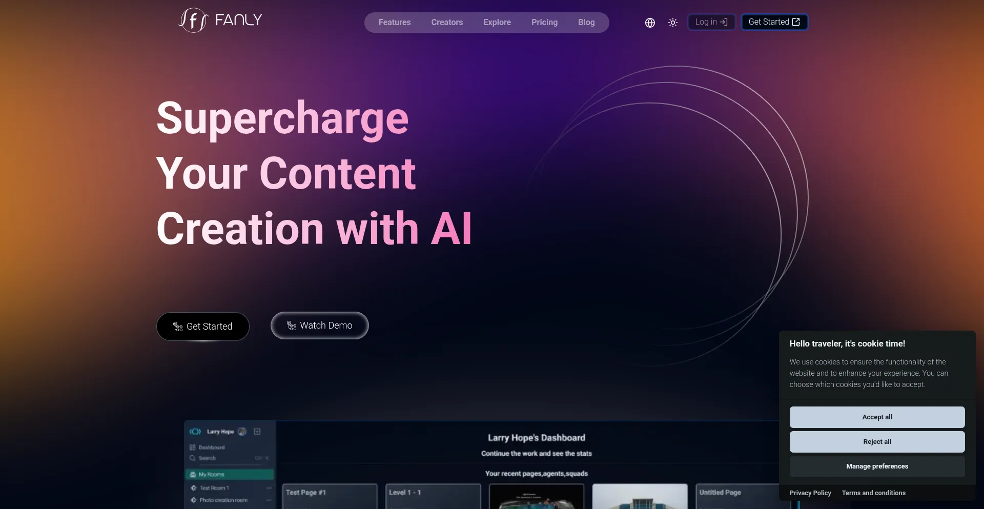 Fanly.app Review: Suspicious Website. Low trust score: 35%