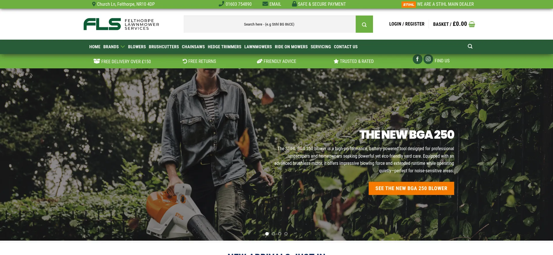 Felthorpelawnmowers.co.uk Reviews: Unsettled Website | Check if site is scam or legit