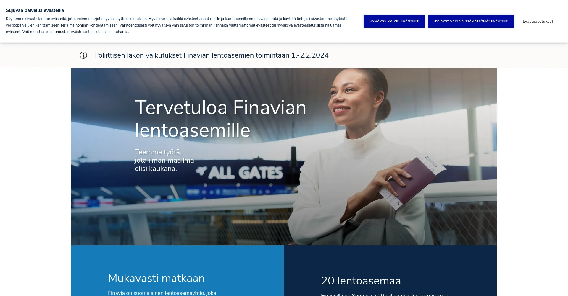 Finavia Travel and Transportation Reviews - Is Finavia.fi Safe?