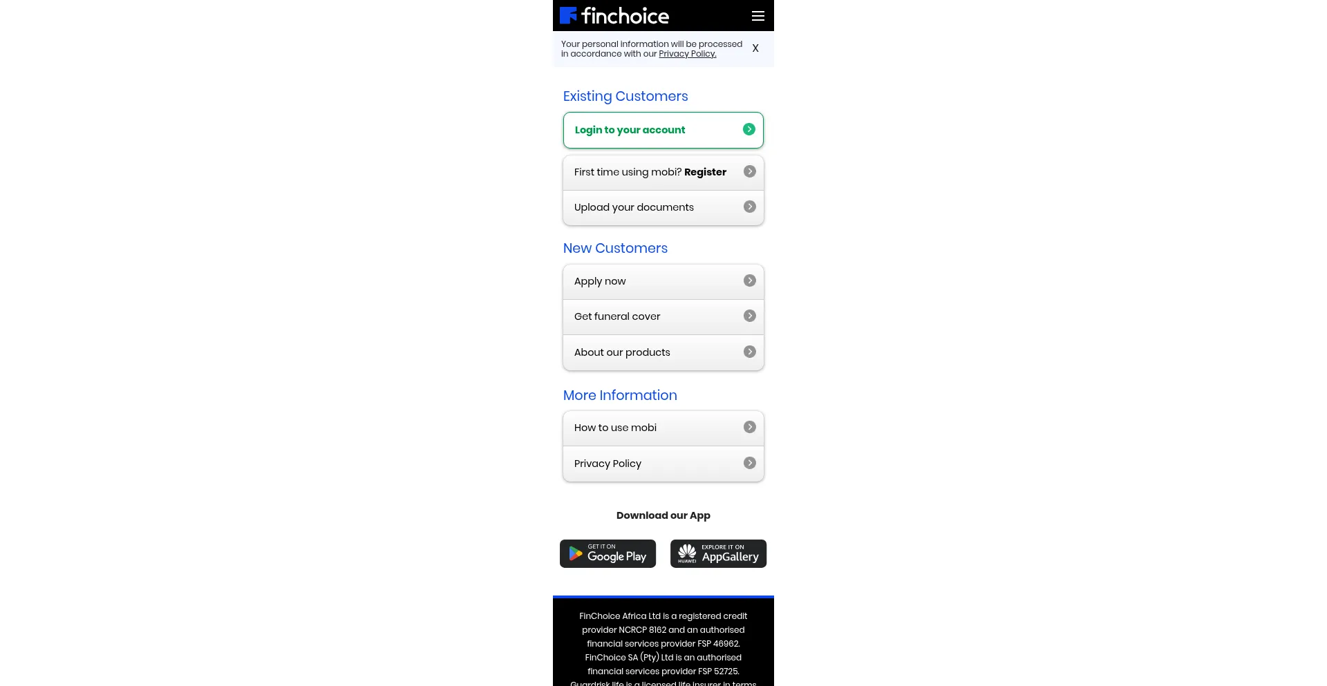 Finchoice.mobi Financial Service Review (79/100 Trust Score)